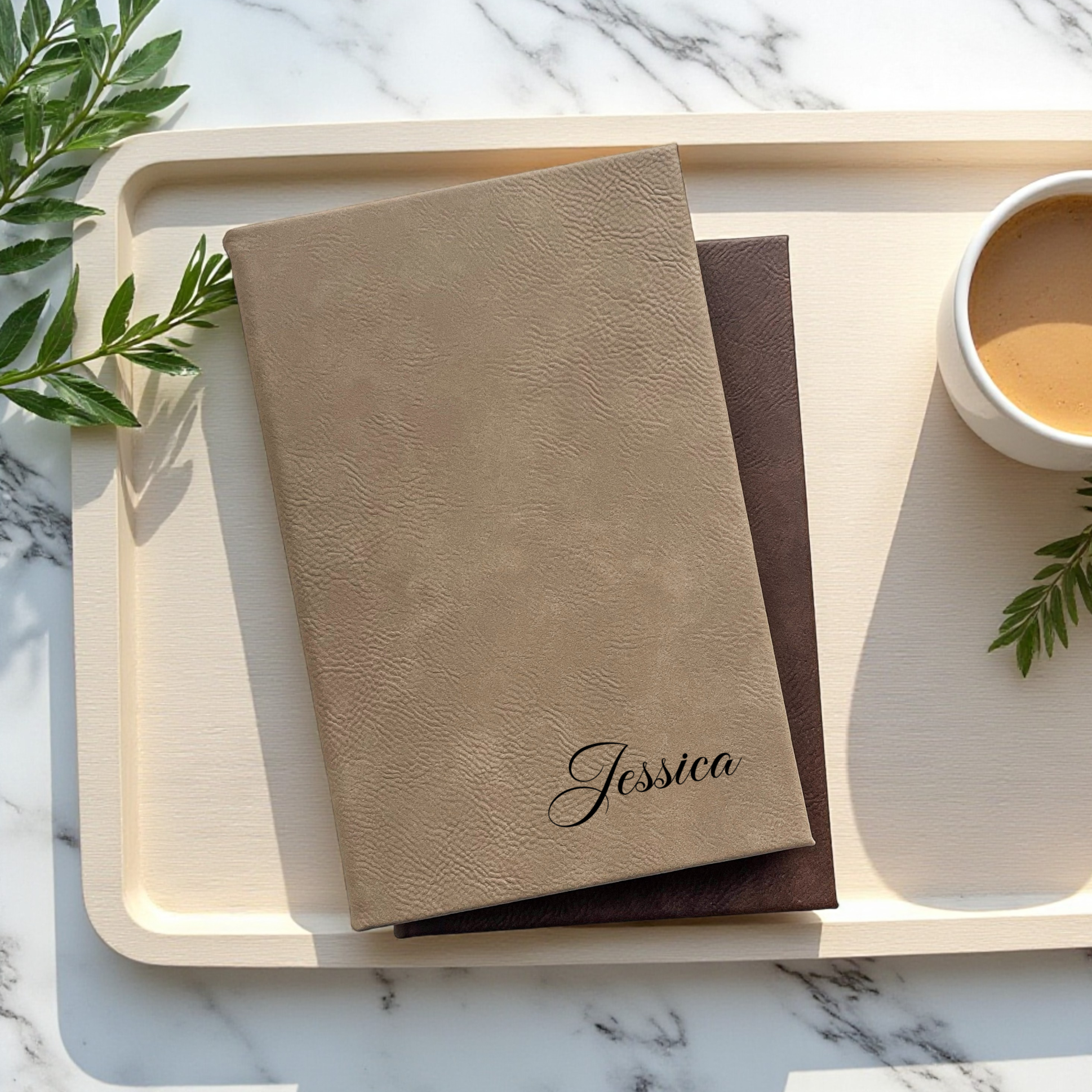 Personalized Leatherette Journal – Linellas